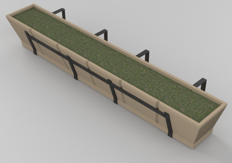 BIM Objects - Free Download! Benches and Planters 3D - Planter - ACCA ...