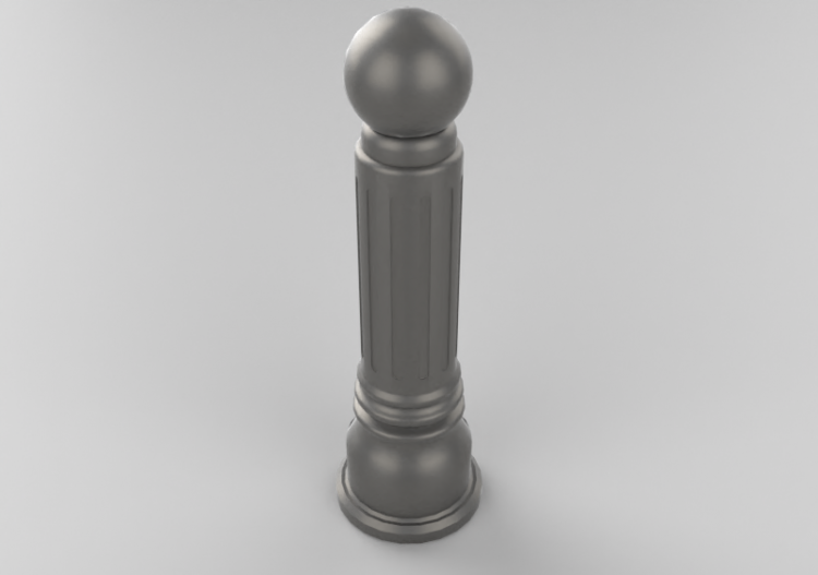 BIM Objects - Free Download! 3D Accessories - Bollard - Reliance ...