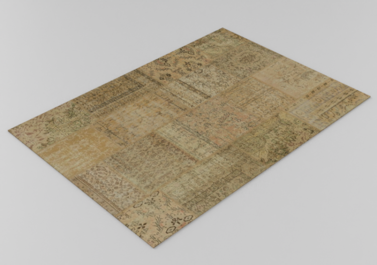 BIM Objects - Free Download! 3D Carpets - Chequered pattern carpet ...