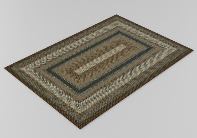 BIM Objects - Free Download! 3D Carpets - Modern Carpet 500x350cm ...