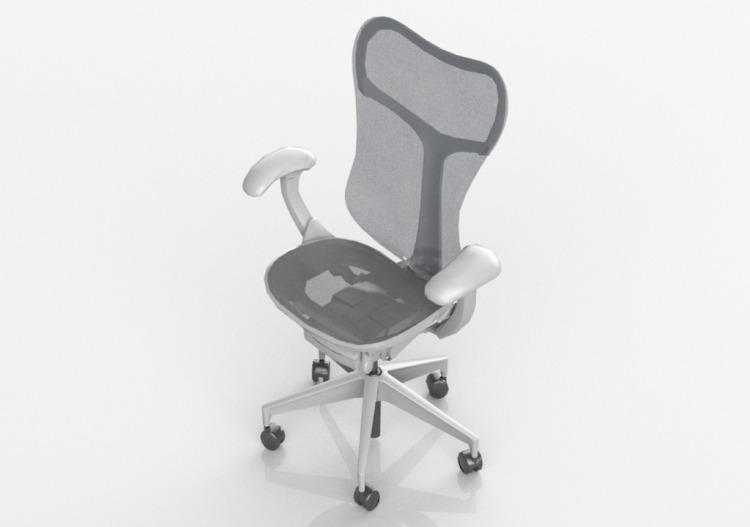 Sedie 3D - Sedia girevole - Herman Miller - Mirra - ACCA...