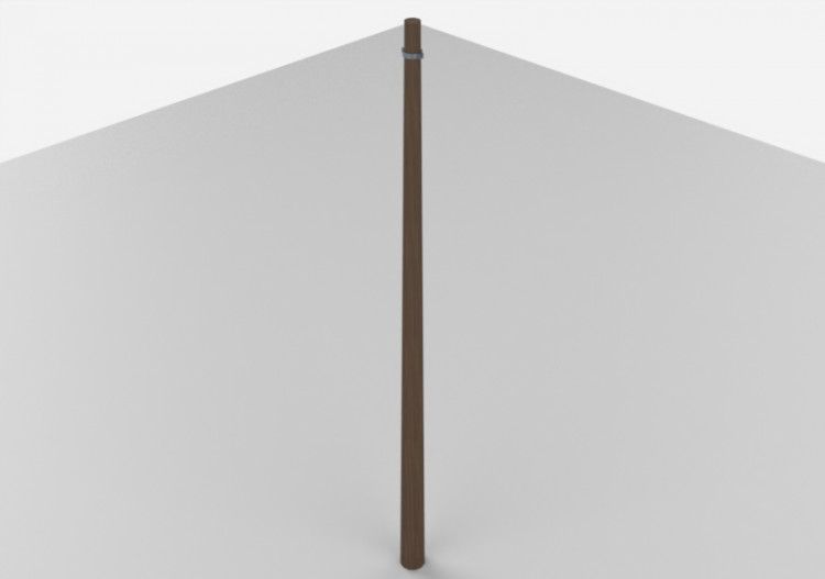 BIM Objects - Free Download! Telephone pole - ACCA software