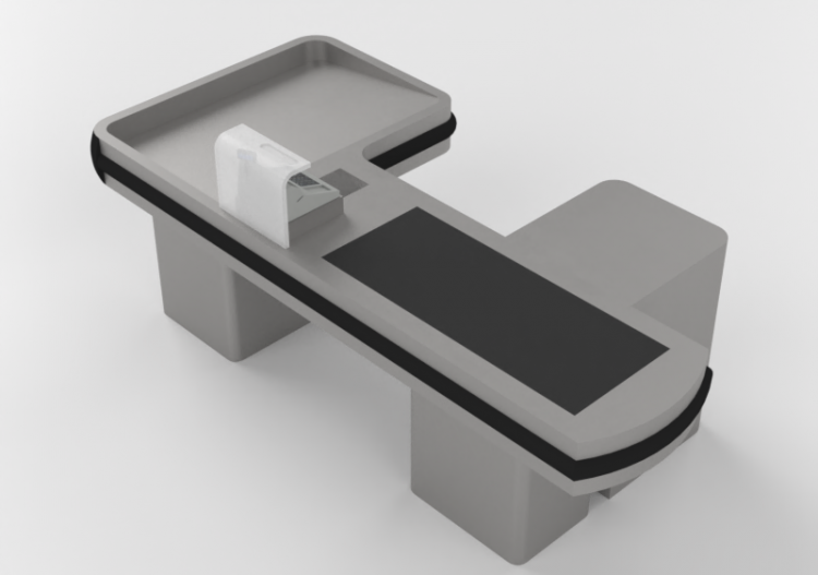 3D Models - Cashier Desk - ACCA software