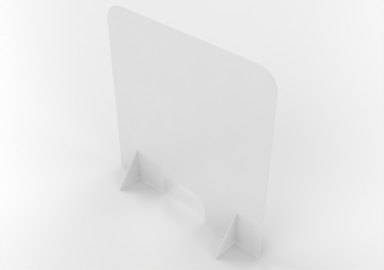 BIM Objects - Free Download! Plexiglass protection barrier - ACCA software