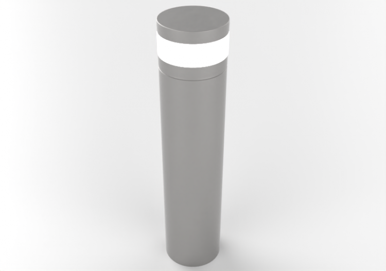 BIM Objects - Free Download! 3D Post - Bollard - Ikonic - Simes - ACCA software
