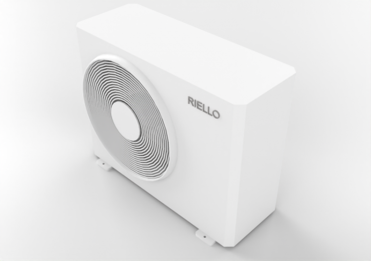 BIM Objects - Free Download! RIELLO - Electric Heat Pump FAMILY ES 5M ...