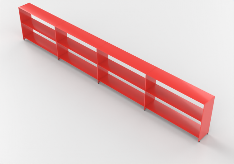 BIM Objects - Free Download! 3D Bookshelves and Containers - Modular ...