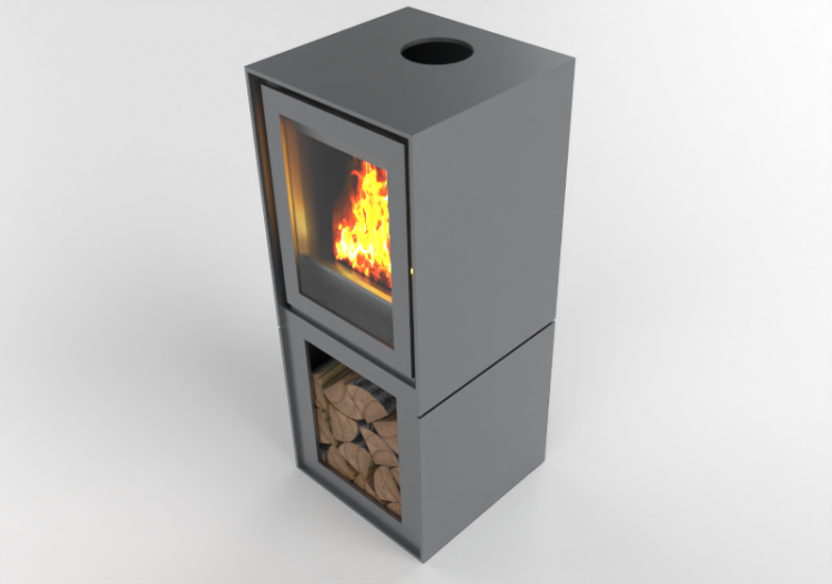 BIM Objects - Free Download! Chimneys and chimney pots 3D - Wood ...