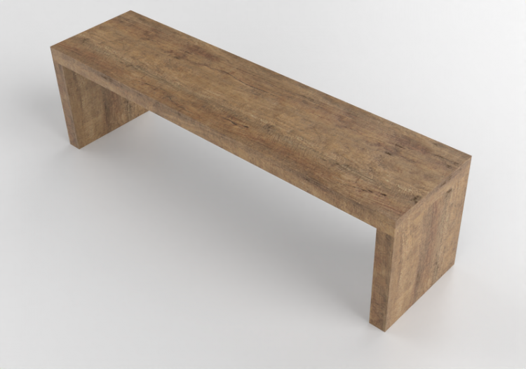 BIM Objects - Free Download! 3D Tables - Wooden Table - Cappellini ...