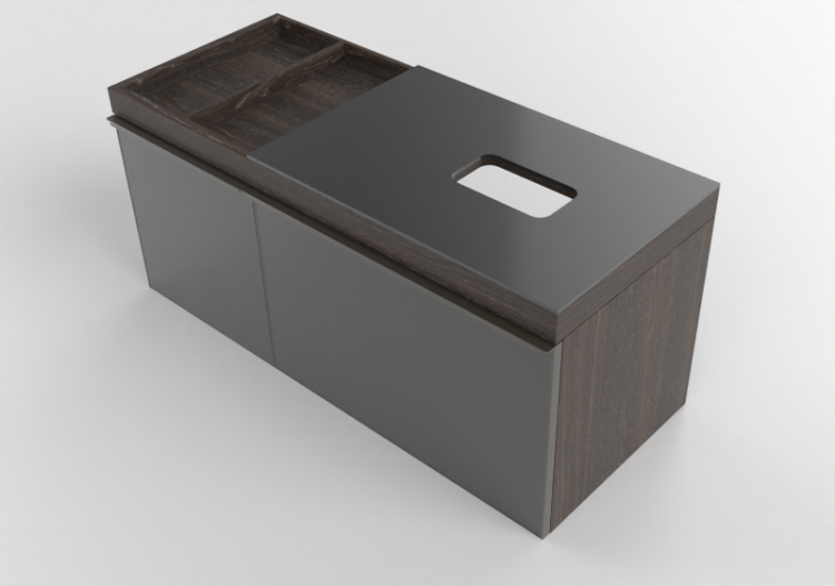 BIM Objects - Free Download! 3D Furniture - Wash basin cabinet ...
