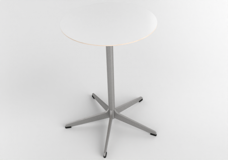 BIM Objects - Free Download! 3D Tables - Table with 5-star base - Rondo ...