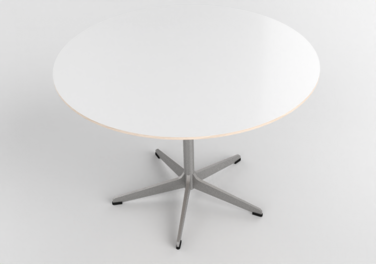 BIM Objects - Free Download! 3D Tables - Table with 5-star base - Rondo ...