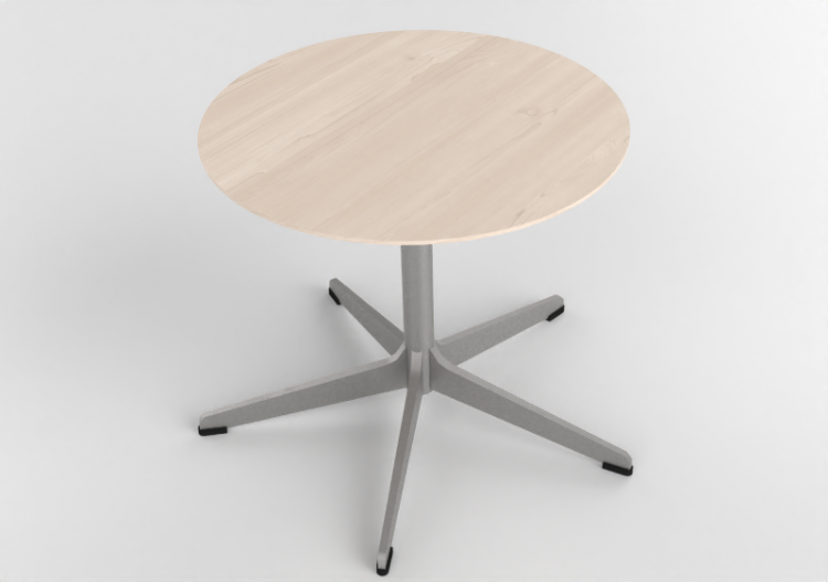 BIM Objects - Free Download! 3D Tables - Table with 5-star base - Rondo ...