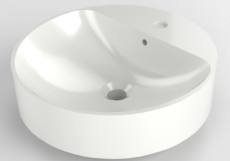 BIM Objects - Free Download! 3D Sinks - Ceramic Washbasin - Geberit ...