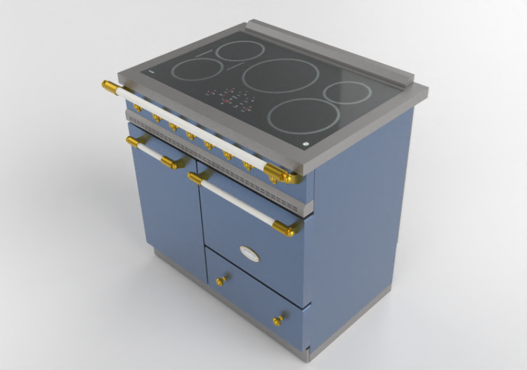 BIM Objects - Free Download! 3D Kitchens - Induction cooker - Lacanche ...