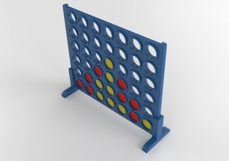 BIM Objects - Free Download! 3D Table Games - Connect 4 - ACCA software