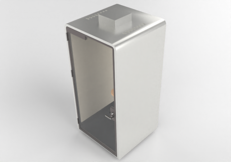BIM Objects - Free Download! Accessories 3D - Capsule workstation ...