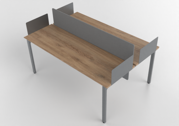 BIM Objects - Free Download! 3D Desks - Wooden Desk - Kokuyo - Arch ...