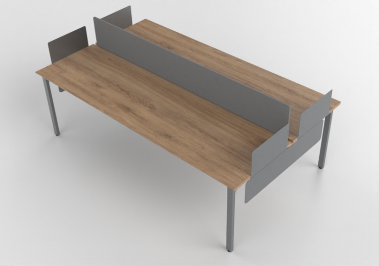 BIM Objects - Free Download! 3D Desks - Wooden Desk - Kokuyo - Arch ...