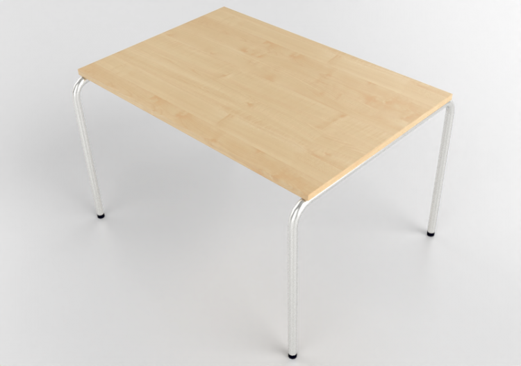 BIM Objects - Free Download! 3D Tables - Wooden table - Kokuyo - Pile ...