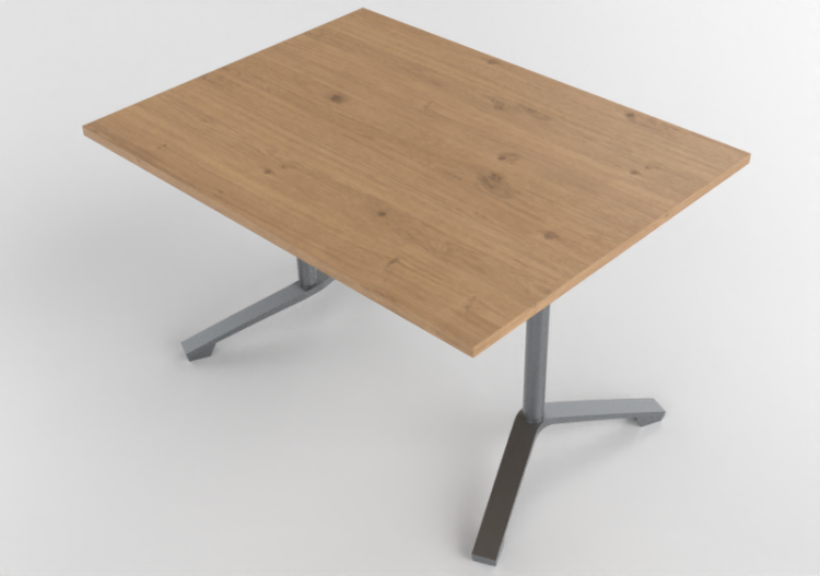 BIM Objects - Free Download! 3D Tables - Wooden Table - Kokuyo - Initia ...