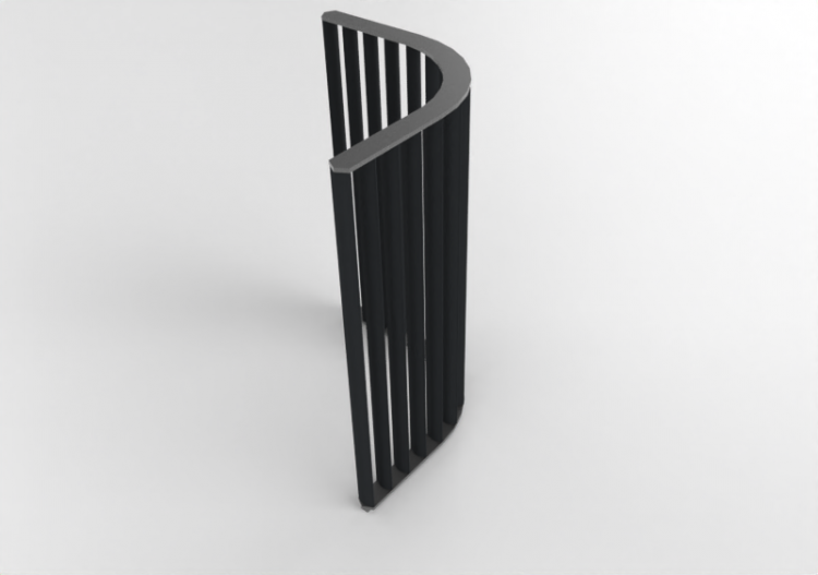BIM Objects - Free Download! Accessories 3D - Separator Panel - Kokuyo ...