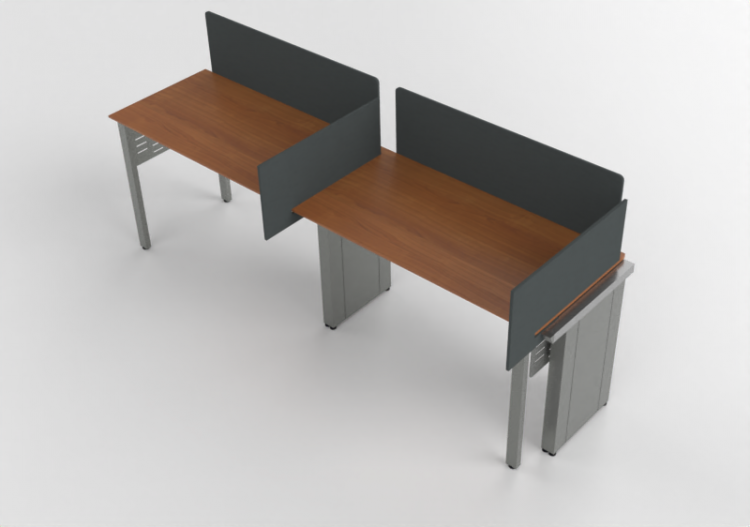 BIM Objects - Free Download! 3D Desks - Wooden Desk - Kokuyo - Arch ...