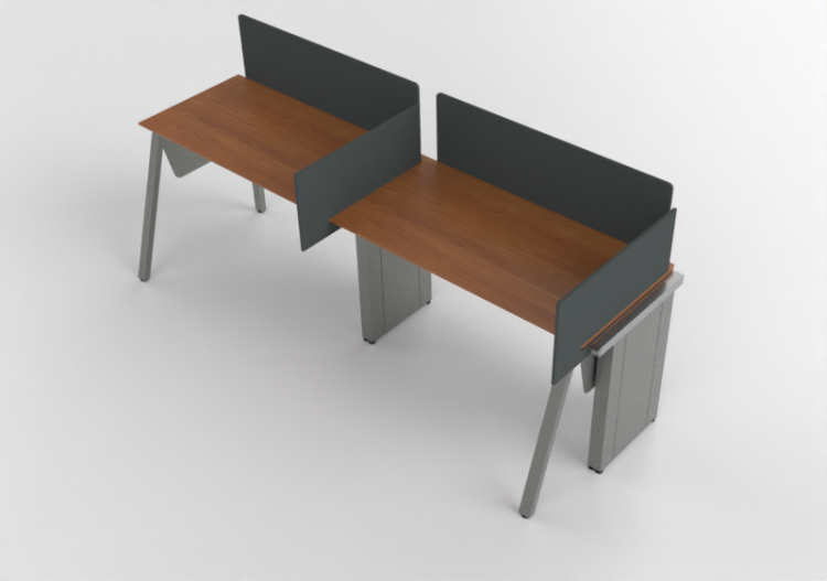 BIM Objects - Free Download! 3D Desks - Wooden Desk - Kokuyo - Arch ...
