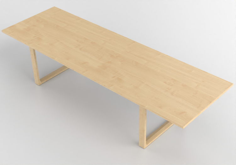 BIM Objects - Free Download! 3D Tables - Rectangular Table - Fritz ...