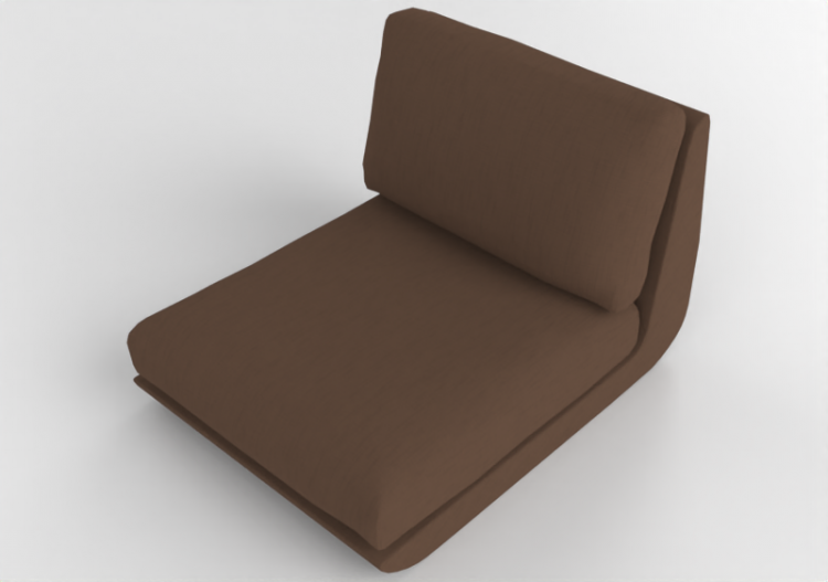 BIM Objects - Free Download! Chairs and Sofas 3D - Sofa base Module ...