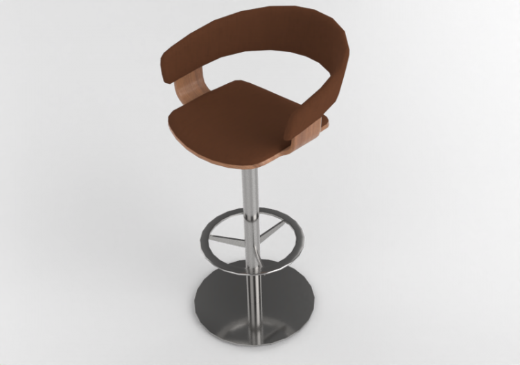 Objetos BIM - ¡Descarga gratuita! Sillas 3D - Silla de tela - Allermuir ...