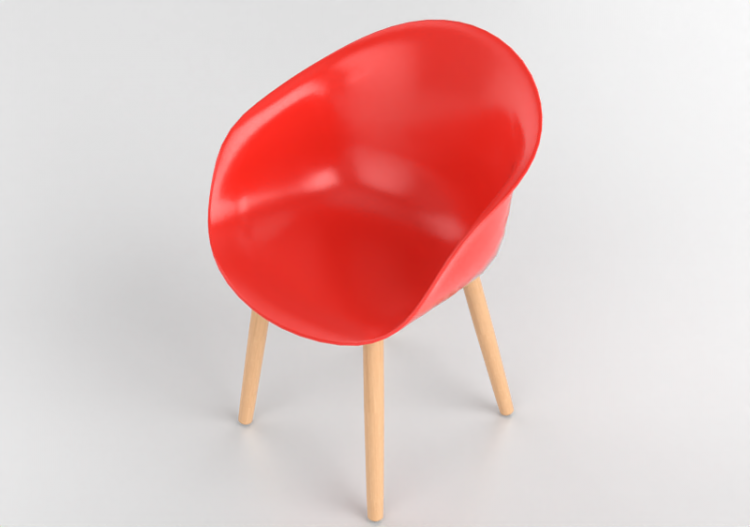 BIM Objects - Free Download! 3D Chairs - Plastic chair - Allermuir ...