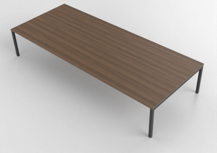 BIM Objects - Free Download! 3D Desks - Rectangular desk - Senator ...