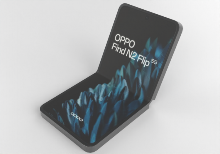 BIM Objects - Free Download! Computers and Mobile phones 3D - Oppo Find N2 Flip - ACCA...
