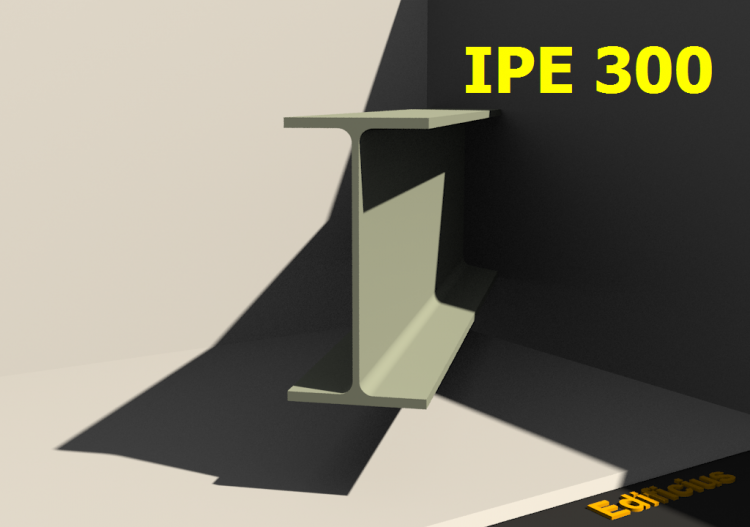 Objets BIM - Téléchargement gratuit! Profilés 3D - IPE 300 - ACCA software
