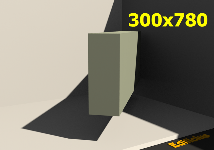 Oggetti BIM - Download gratuito! Profilati 3D - 300x780 - ACCA software