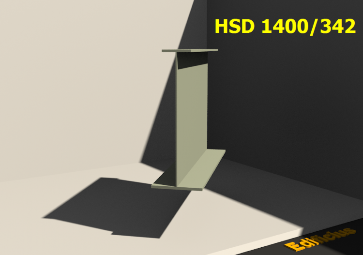 BIM Objects - Free Download! Welded Profiles 3D - HSD 1400/342 - ACCA ...
